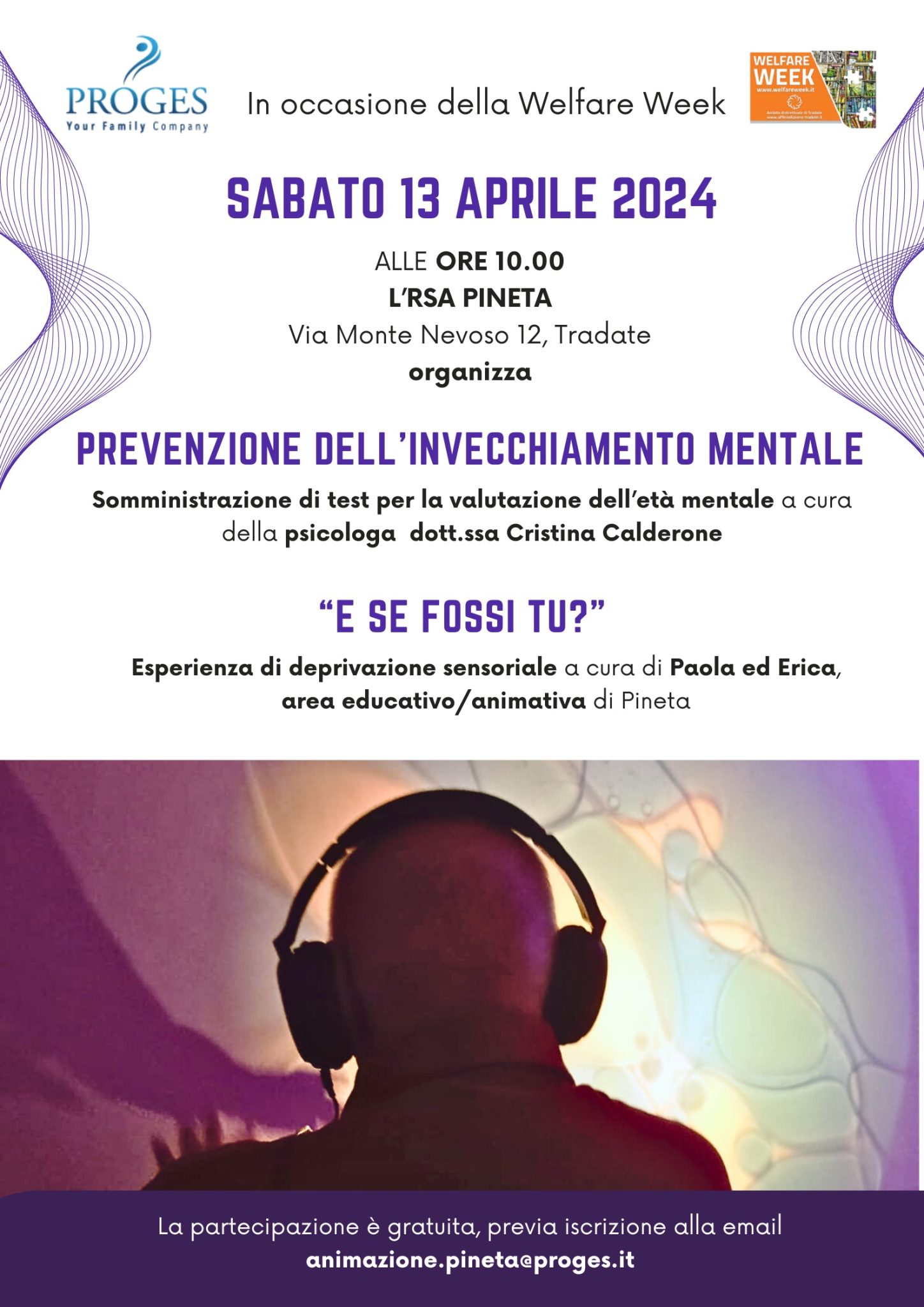 Welfare Week alla RSA Pineta | ProgesMag.it